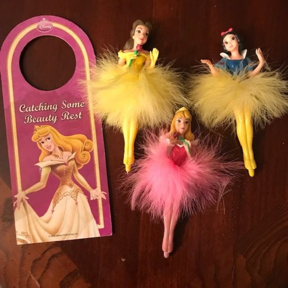 Disney | Toys | Rare Disney Princess Feather Pen And 2 Sided Doorknob ...